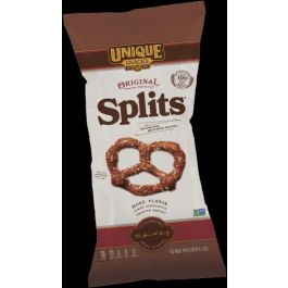 PRETZELS, ORIGINAL SPLITS Unique Snacks 12/11oz Frankferd Farms