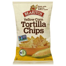 YELLOW TORTILLA CHIPS ORG CORN GardenofEatin 12/16 Frankferd Farms