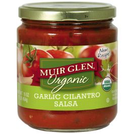 SALSA,GARLIC CILANTRO ORG Muir Glen 12/16oz Frankferd Farms