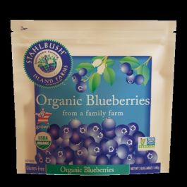 3# BLUEBERRIES (FROZEN)BULK ORGANIC Stahlbush 6/3# Frankferd Farms