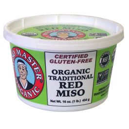 MISO, TRADITIONAL RED ORGANIC Miso Master 6/1# Frankferd Farms